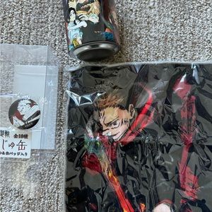 Manga | Office | Jujutsu Kaisen Bundle Anime Official Soda Container ...